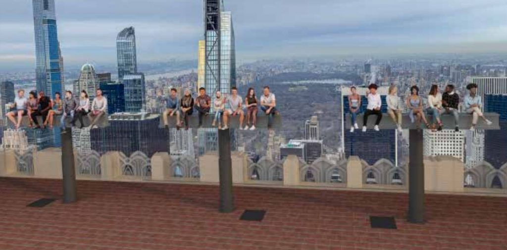 Skylift arriva al Rockefeller Center - NewYork4U